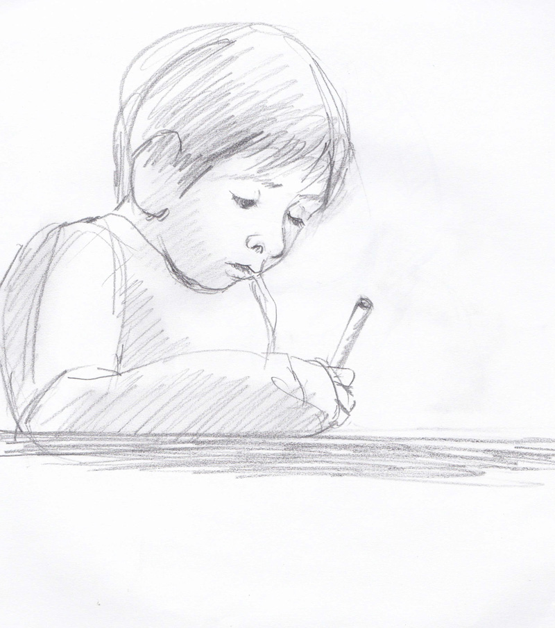 Your world – Poetry Sketch 子どもと詩